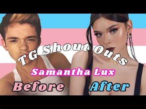 Transgender Shout Outs 0034 🏳️‍⚧️ Samantha Lux Hrt Male To Female