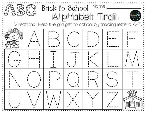 Back To School Worksheets Back To School Worksheets School