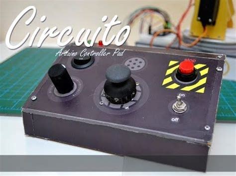 Arduino Controller Pad DIY Controlling Pad For Robotic Arm