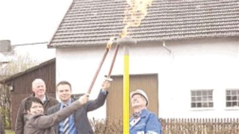 Erste Flamme Entzündet