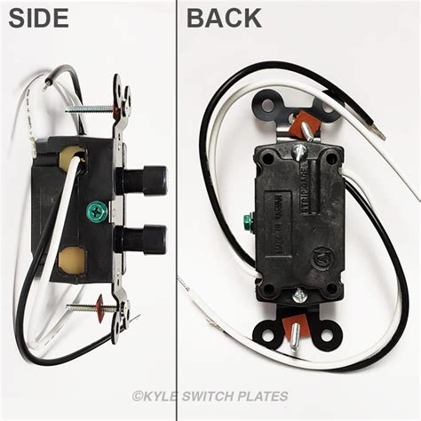 Stacked Single Pole Push Button Light Switches For 2 Locations