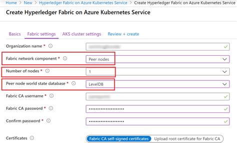 Create Hyperledger Fabric Consortium Using Azure Kubernetes Service