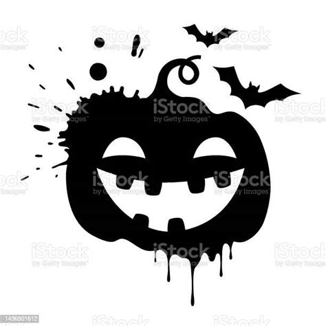 미소와 박쥐가있는 호박 카트론 호박 랜턴 할로윈 벡터 일러스트 레이 션 10월에 대한 스톡 벡터 아트 및 기타 이미지 10월 검은색 계절 Istock