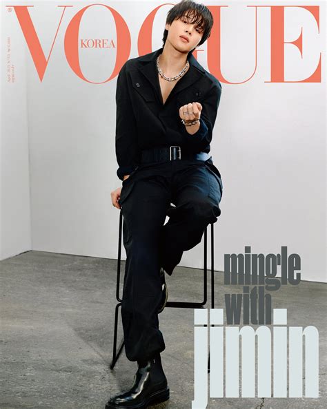 [magazine] Vogue Korea Featuring Jimin April 2023 Issue — Us Bts Army