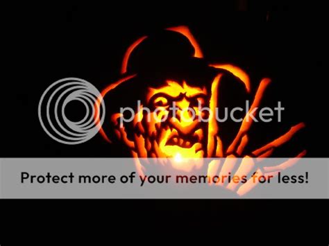 Freddy Krueger Pumpkin Template