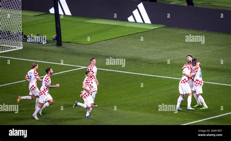 Doha Qatar 17th Dec 2022 Gol Celebration Josko Gvardiol Kroatien