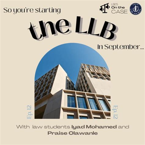 Lses On The Case On Linkedin 12 So Youre Starting The Llb In September