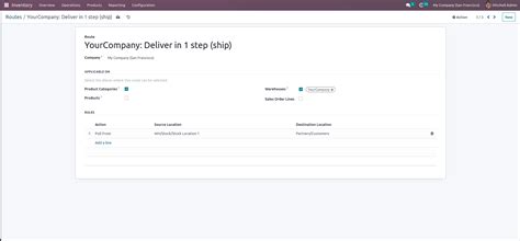 Pull And Push Rule In Odoo 16 Inventory App