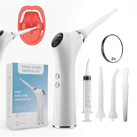 Electronic Tonsil Stone Remover Vacuumtonsil Stone Removal Kittonsil