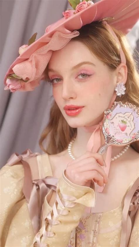 Get This Rococo Rose Look And Embrace Timeless Beauty 🌸 Video Pink Makeup Tutorial Rococo