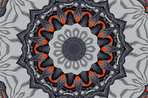 Premium Vector Rectangular Multicolored Ornament For Design And