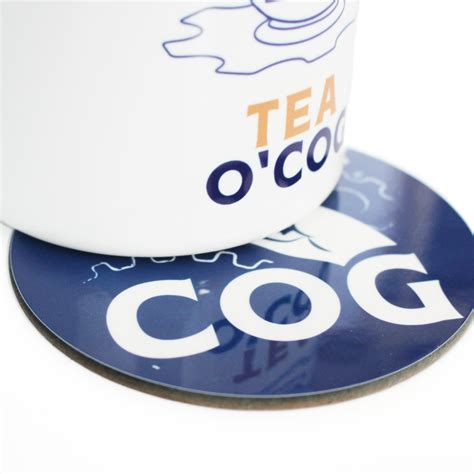 Richard Hammonds The Smallest Cog Round Drinks Coaster