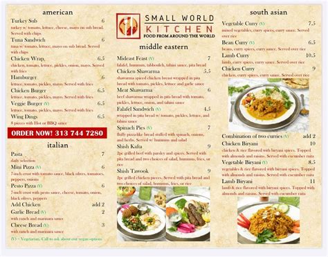 Yes Our Menu Really Is That Small World Kitchen Detroit Facebook