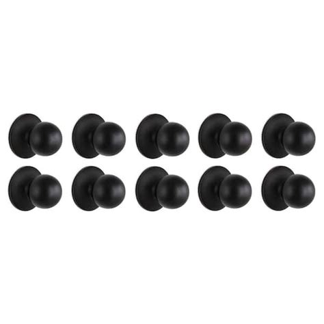 Defiant Saturn Aged Bronze Hallcloset Door Knob 10 Pack T3x730bdf