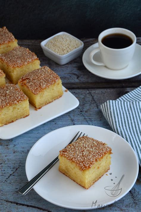 Turski Kolač Sa Susamom Marinas Taste