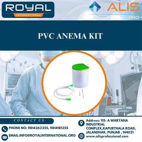 Pvc Anema Kit At Best Price In Jalandhar Punjab Royal International