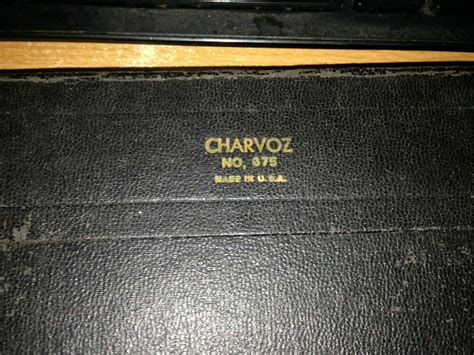 Vintage Charvoz Engineering Drafting Drawing Tools Set Made In Usa