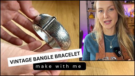 Crafting Vintage Bangle Bracelet Step By Step Jewelry Making Tutorial