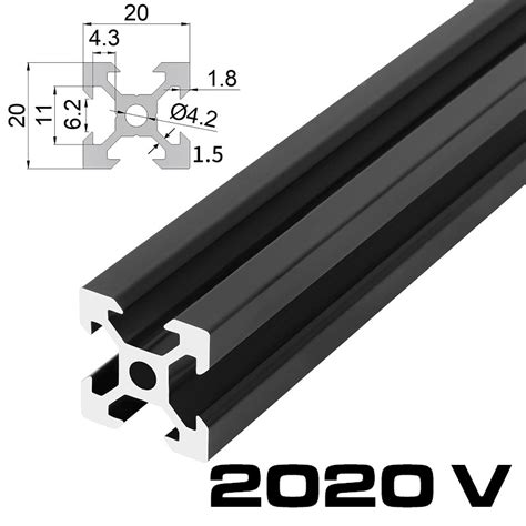 2020 V Slot Aluminum Extrusion Profile 3d Printer Cnc Parts Canada