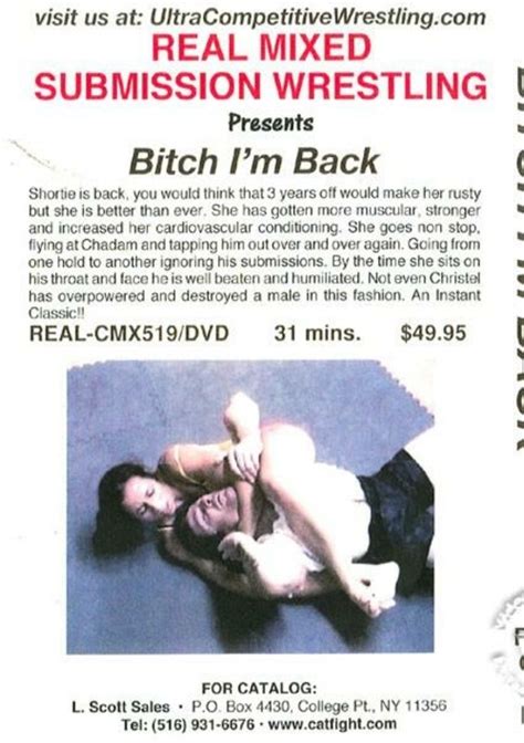 Realcmx 519 Bitch Im Back By L Scott Sales Hotmovies