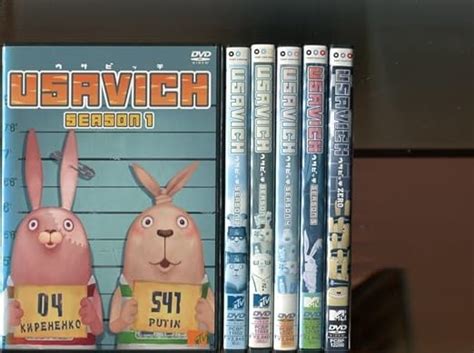 Jp 「usavich ウサビッチ」season1～5zero 計6巻セット Dvd レンタル落ち監督：富岡聡
