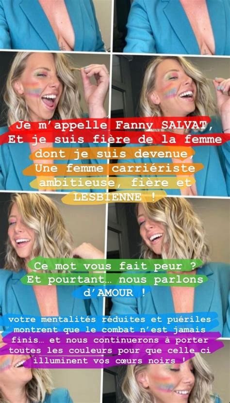 Fanny Salvat La Chérie De Jessy Errero Répond Aux Critiques Homophobes