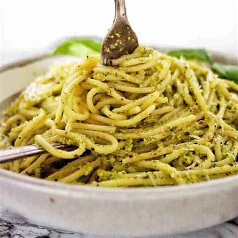 Spaghetti Mit Pesto Aus Dem Glas Schnell Einfach And Lecker