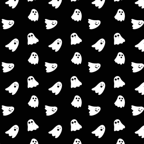 Premium Vector Hallowen Flying Ghost Pattern Design Vector