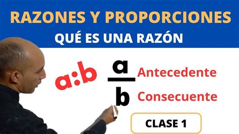 Razon Matematica Qué Es Como Calcularla Y Ejemplos Youtube