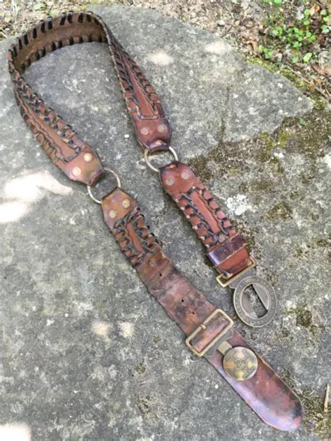 Ceinturon Boucle Laiton Scout De France Scoutisme Eur 32 00 Picclick Fr