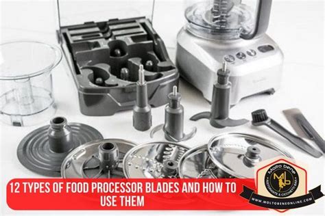 12 Types Of Food Processor Blades And How To Use Them Artofit