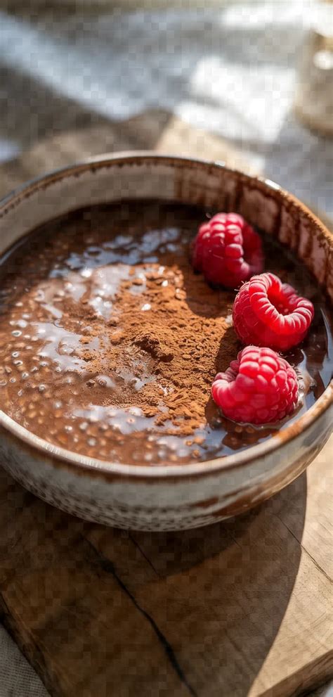 Overnight Chocolate Chia Pudding Recipe
