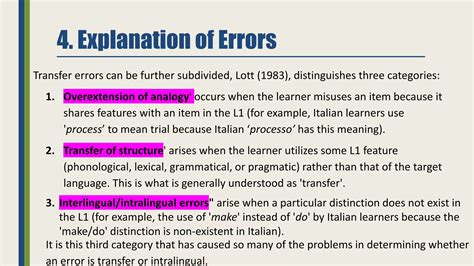 Error Analysis Errors Explanationpptx