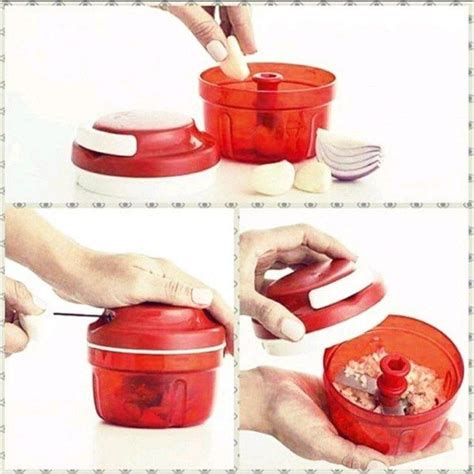 Tupperware Turbo Chopper Red1 Furniture And Home Living Kitchenware And Tableware Other