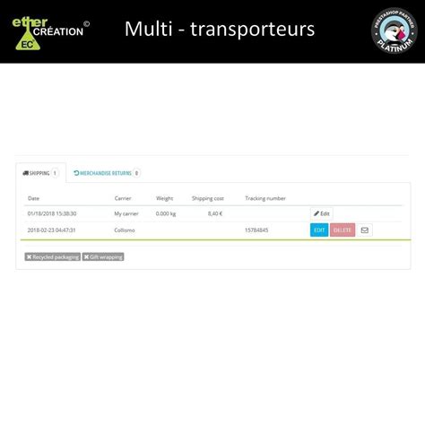 multi carrier and multi tracking