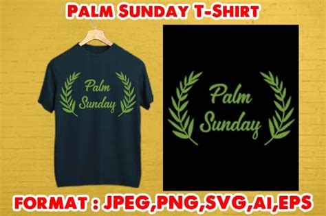 Palm Sunday T Shirt Graphic By Teevely · Creative Fabrica
