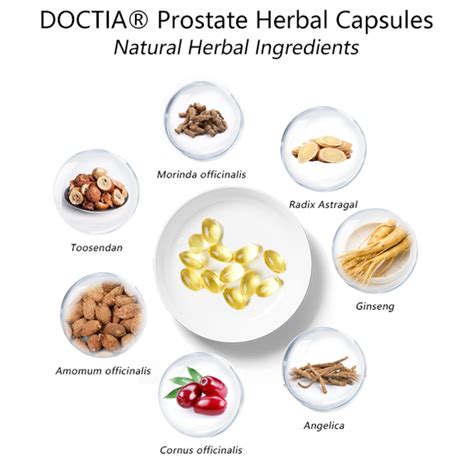 Doctia® Prostate Natural Herbal Capsules Save Prostate Health Pro