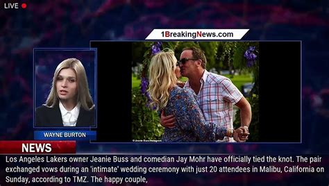 Jay Mohr Wedding Fans React To Lakers Owner Jeanie Buss And Husband
