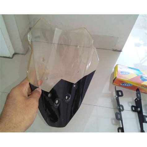 Windshield Nmax Dan Bracket Serpo Nmax Motor Di Carousell