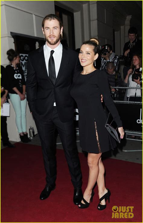 Chris Hemsworth And Elsa Pataky Gq Men Of The Year Awards Photo