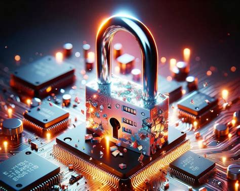 Unsecure Internet Surfing Passwords Unprotected Codes Microchip Circuit