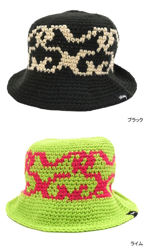 【楽天市場】ステューシー Stussy バケット ハット Ss Knit Bucket Hat 帽子 Stussyhat メンズ・男性用 1321125 Usaモデル 正規 品 ストゥー