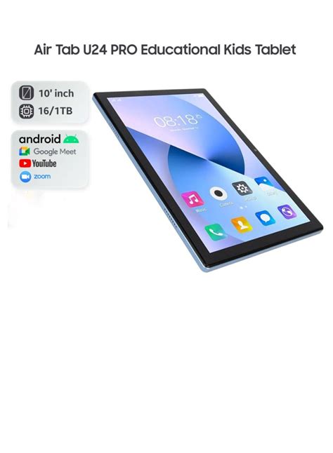 تسوق إيرتاب وتابلت Airtab U24 Pro 5g واي فاي أندرويد مع شاشة 10 1 بوصة وذاكرة وصول عشوائي 16