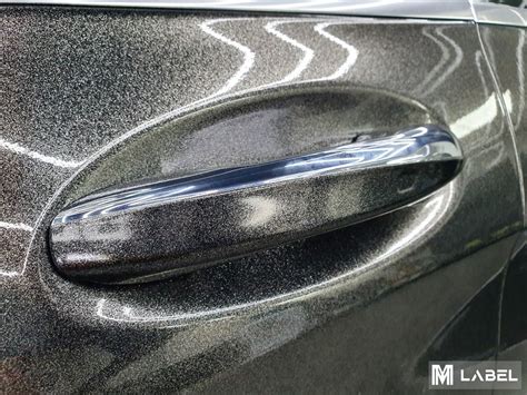 Mercedes Benz Glc 300 Full Vinyl Wrap Sparkling Diamond Grey Car Accessories Car Workshops