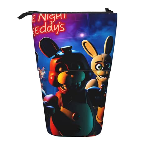 Lsque Five Nights At Freddys Pattern Telescopic Pencil Bag Pen Holder
