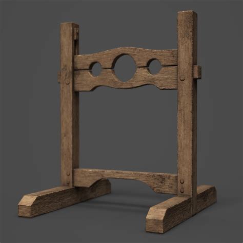 Medieval Stocks 3d Model Turbosquid 1202203