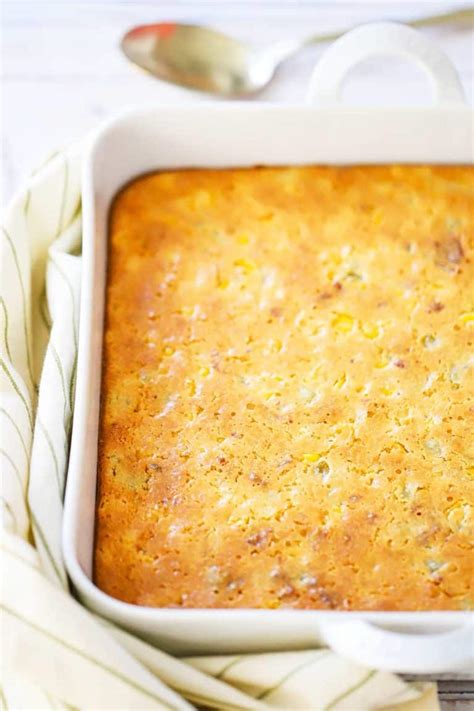Corn Casserole Made From Scratch With Video How To Feed A Loon