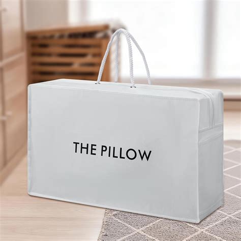 Locmeo 1 Pcs Pillow Tote Bag 20 X 12 X 6 Inch Pillow