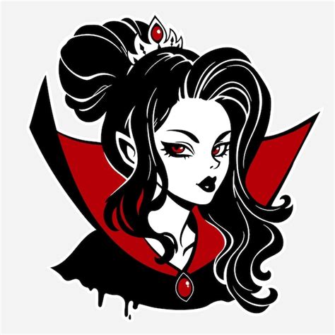 Girl Vampires Clipart