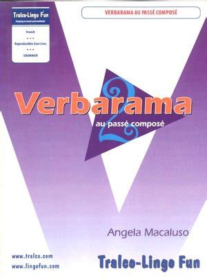 Verbarama Au Passé Composé By Angela Macaluso · Overdrive Free Ebooks
